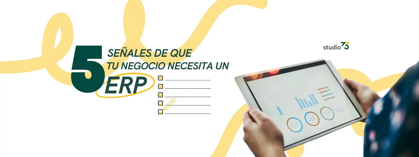 5 señales de que tu empresa necesita un ERP | Studio73 Consultoría Informática